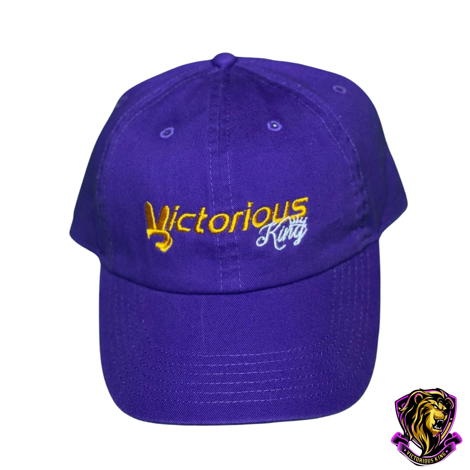 Purple Dad Hat – Victorious King