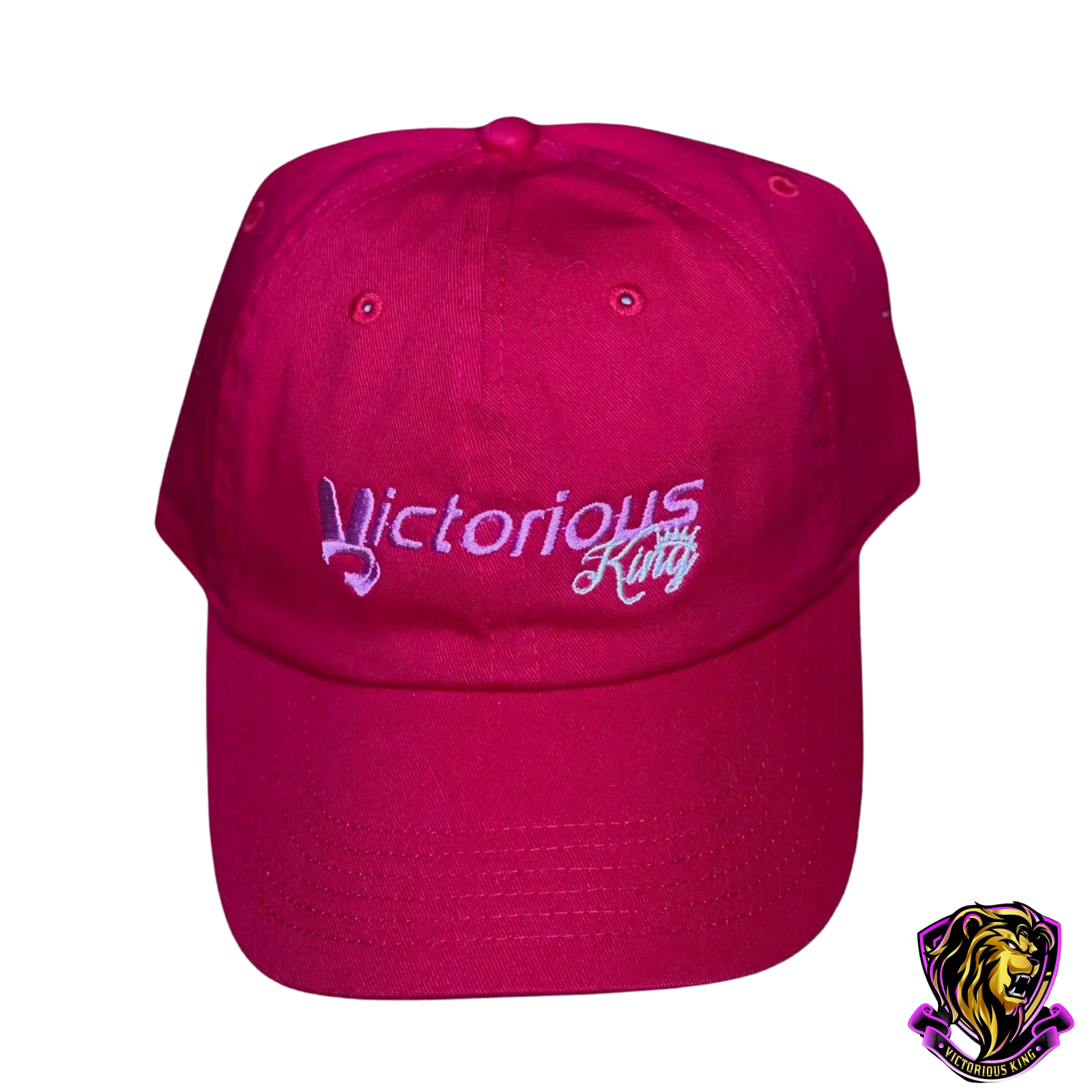 Red Dad Hat – Victorious King